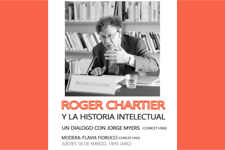 Diálogo con Roger Chartier en la inauguración del ciclo 2021 de la ...